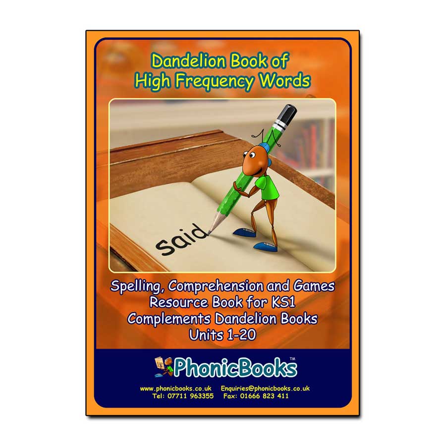 Dandelion Readers Book of High Frequency Words – Phonic Books UK