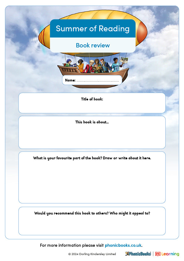 Summer of Reading - Book Review – Phonic Books UK